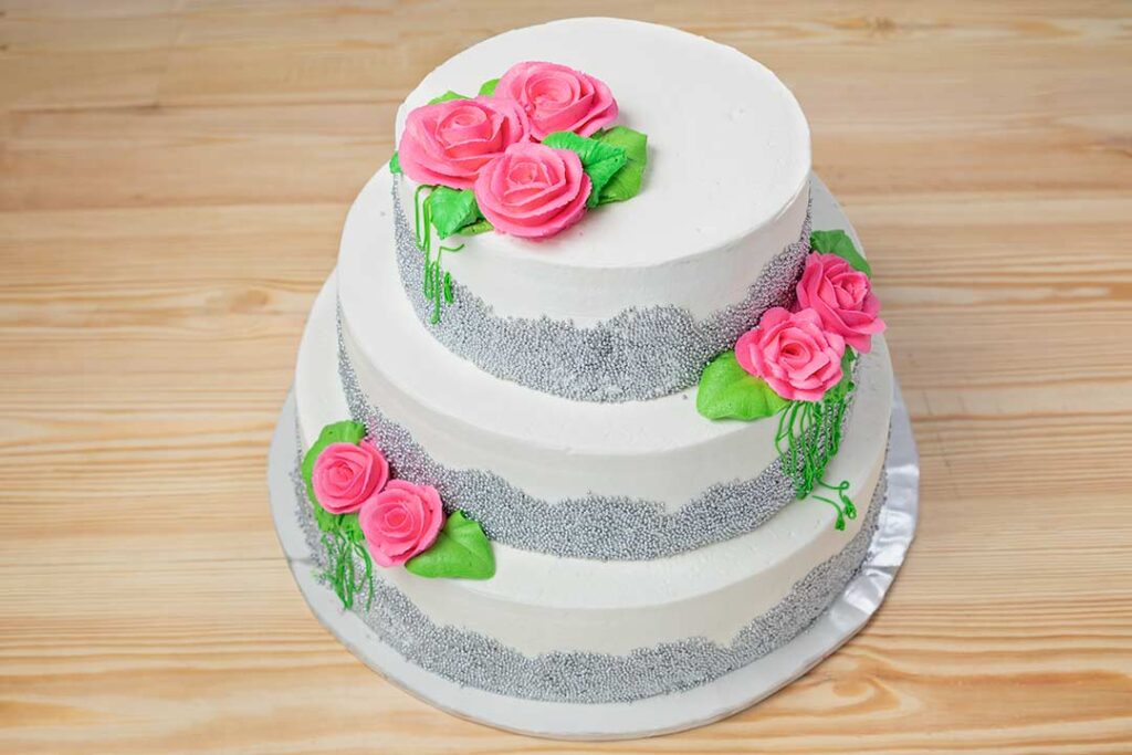 Classic Floral Stacked - Classic Foods Bakery