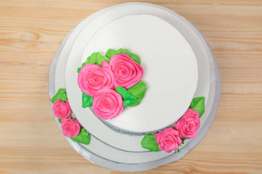 Classic Floral Stacked - Classic Foods Bakery